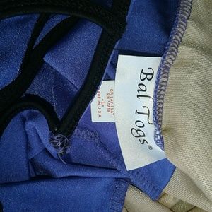 Bal Togs | Swim | Bal Togs Purple Black Trim One Piece Bikini | Poshmark